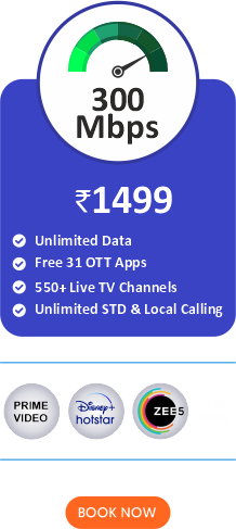 Unlimited Superfast FTTH Fiber Broadband | WiFi Data Plans