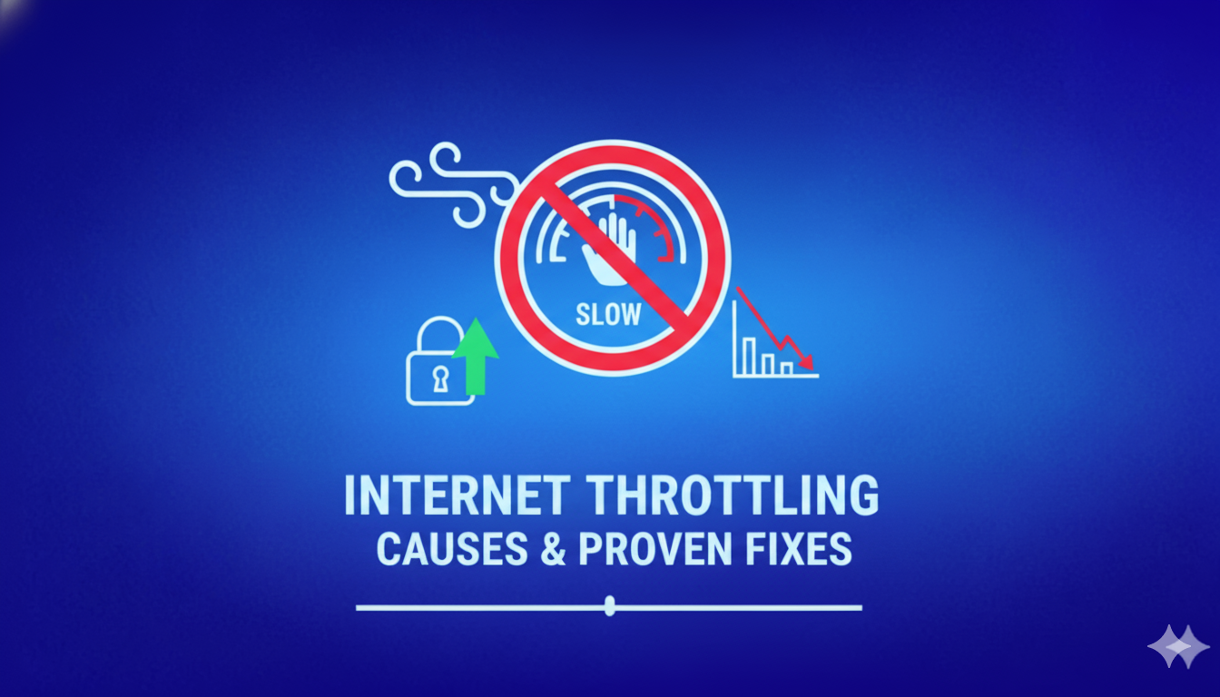 Understanding Internet Throttling: Causes & Fixes